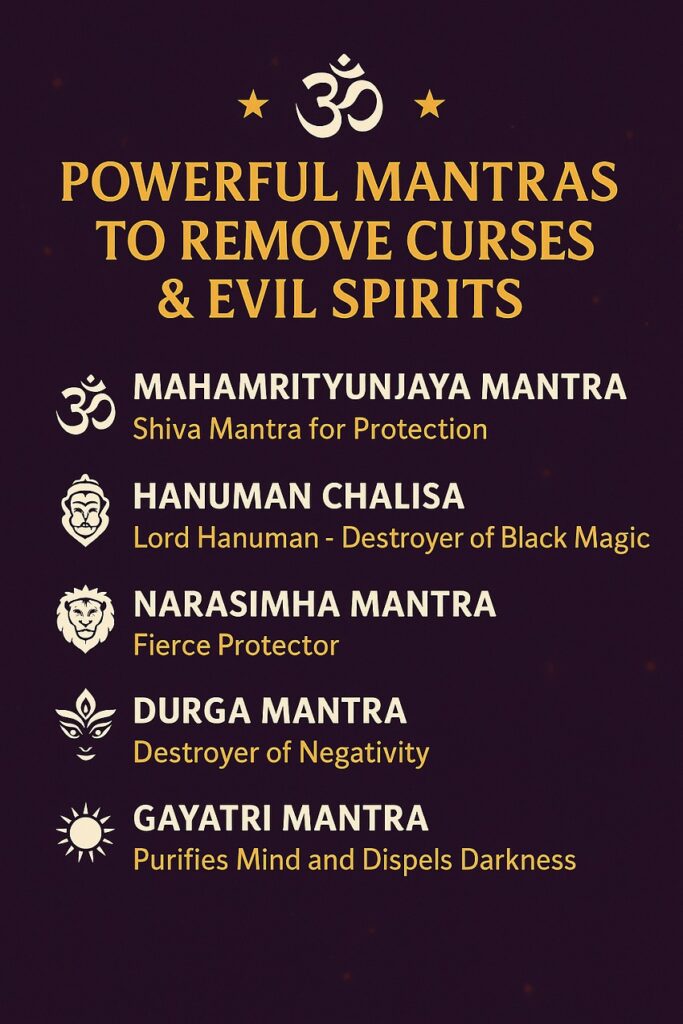 Mantras To Remove Curses, Mantras To Remove Evil Spirits - GURU JI